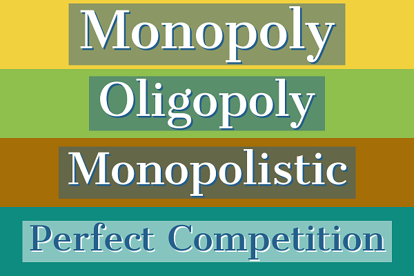 Market Structures – Monopoly, Oligopoly, Monopolistic, Perfect ...